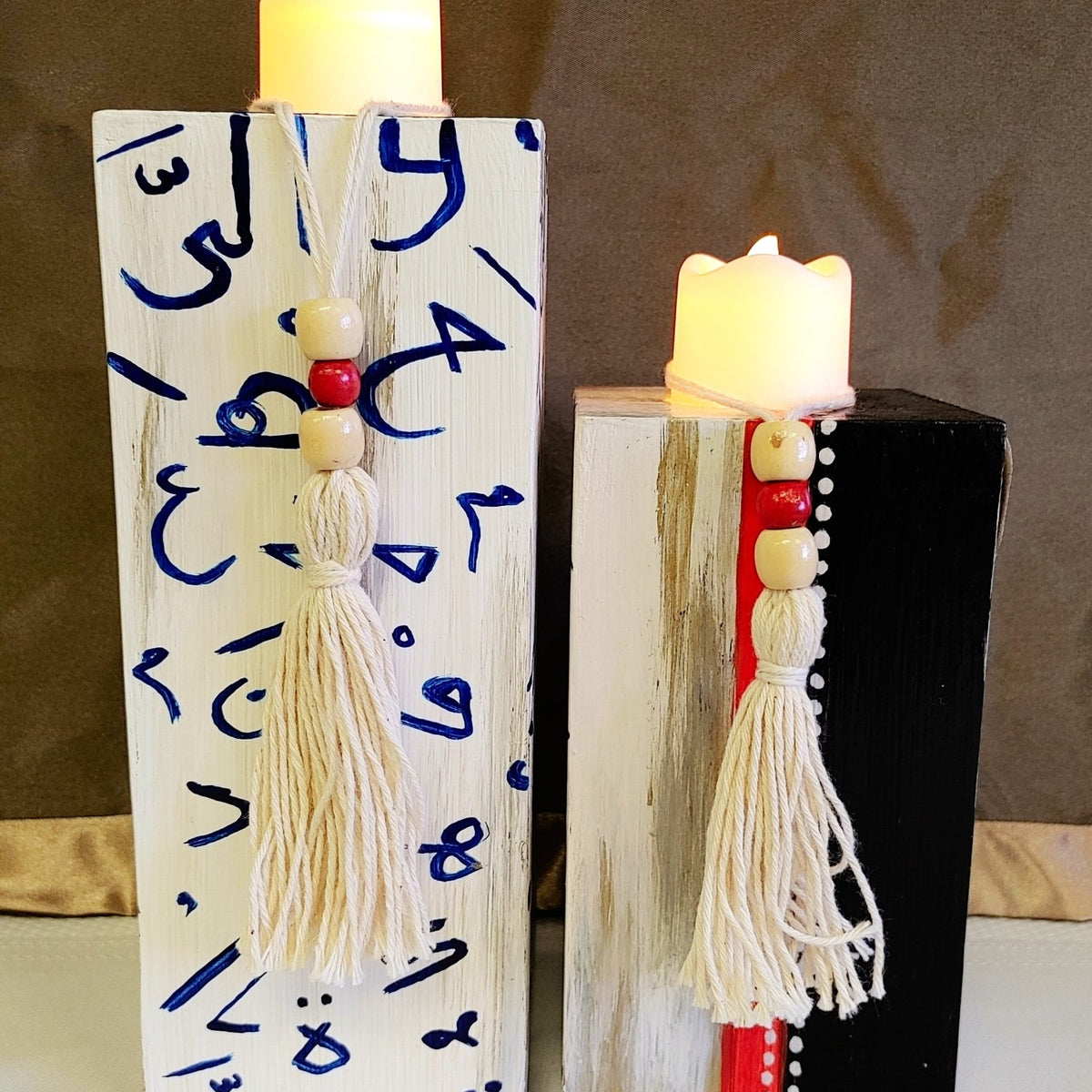 Script Candle Holders - MINU Jewels