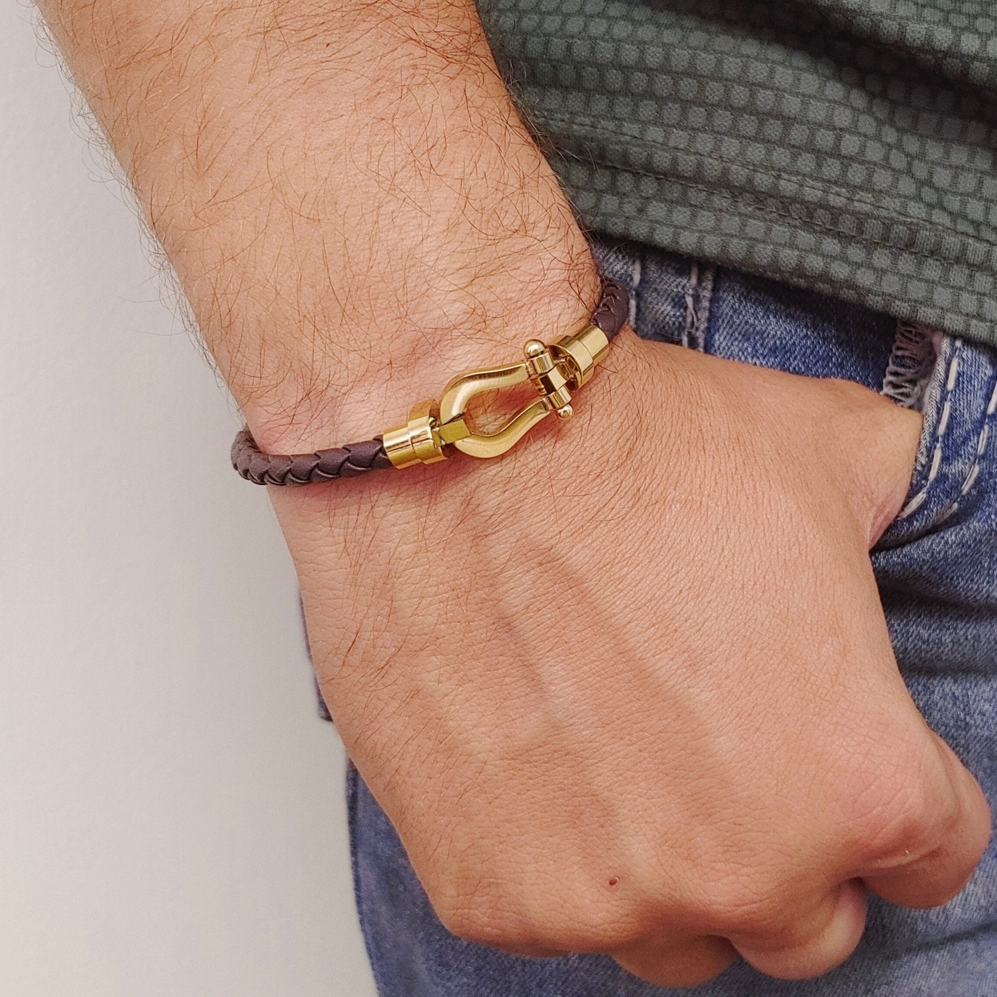 U Buckle Bracelet For Men - MINU Jewels